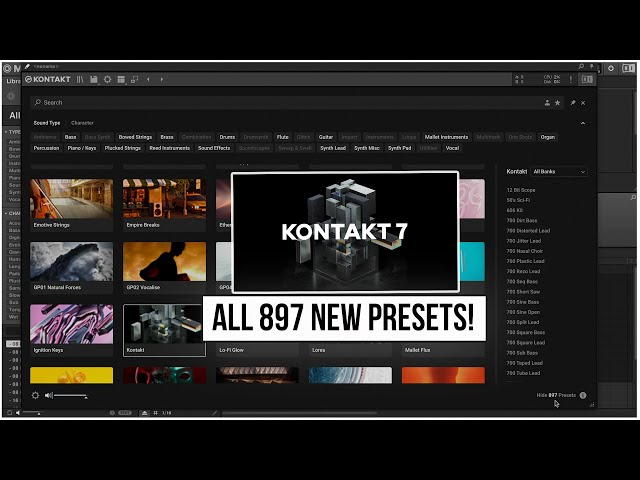 Kontakt 7: All New The Factory Library Presets! 🔥 @Native Instruments - Beat Making Videos