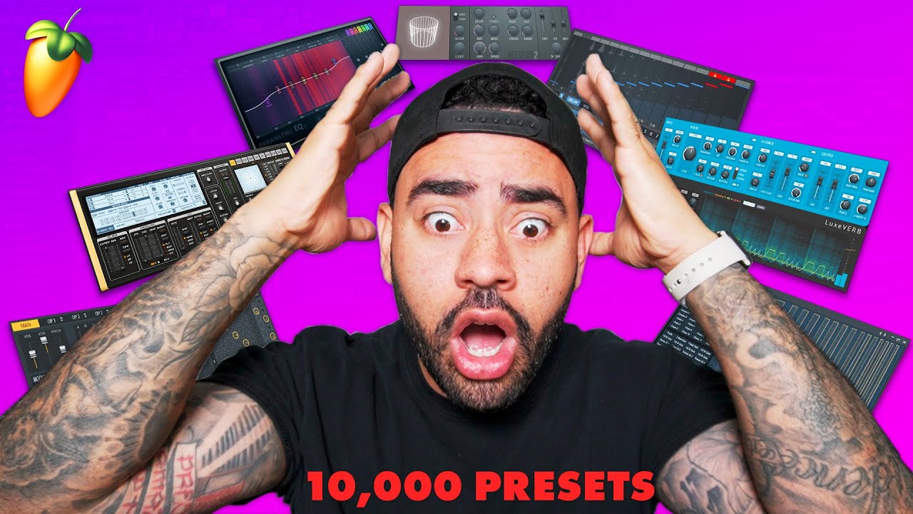 10,000 FREE PRESETS For FL Studio 😳🤯 (Insane!) - Beat Making Videos