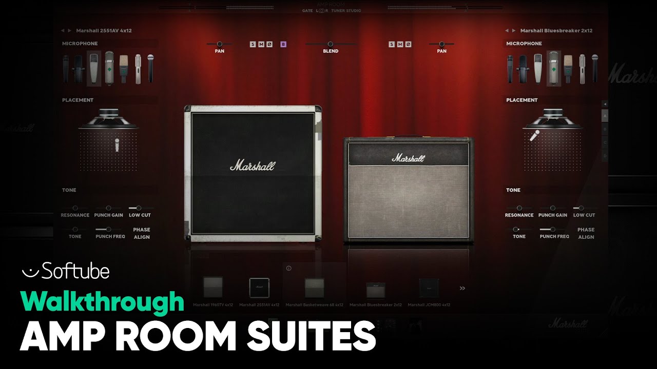 Amp Room Suites Walkthrough – Softube - Beat Making Videos