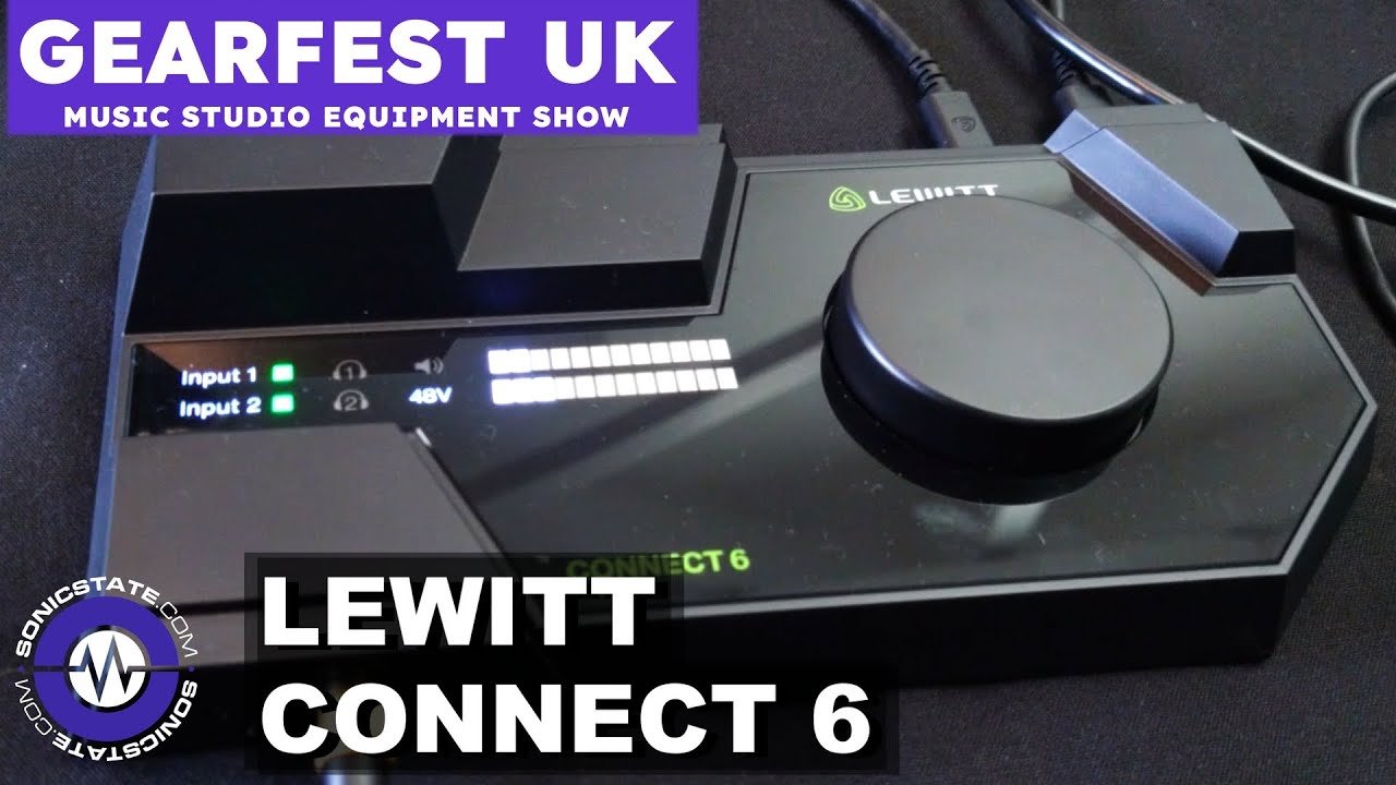 Gearfest UK 2023: Lewitt Connect 6 Futuristic USB Interface - Beat ...