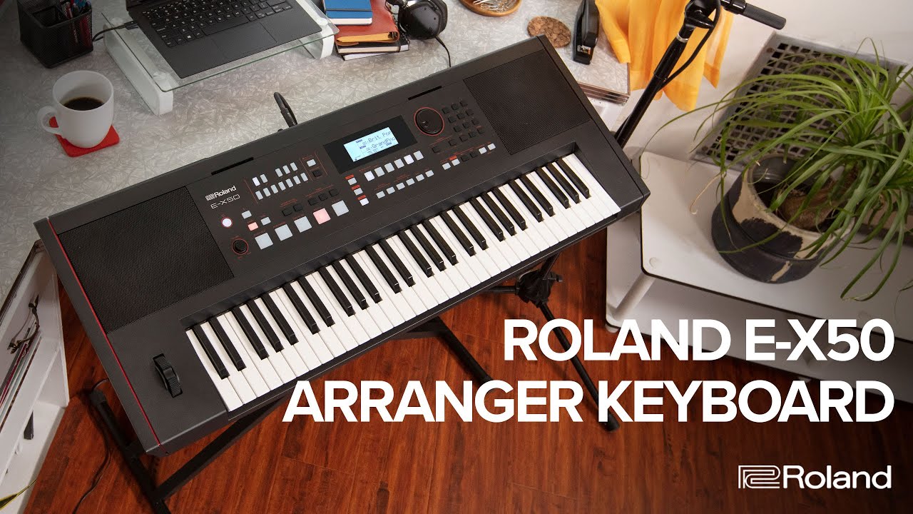 Introducing the Roland E-X50 Arranger Keyboard - Beat Making Videos