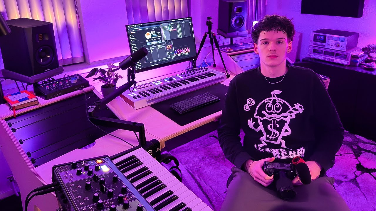 A Look Inside My Studio | Music Studio Tour - Beat Making Videos