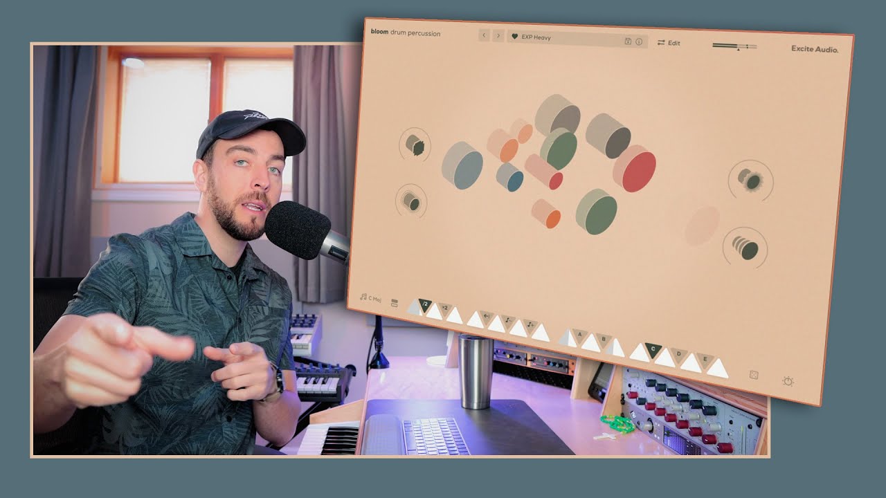 The Ultimate AFRICAN & LATIN Percussion Plugin 🔥 Excite Audio Bloom Drum Percussion - Beat ...